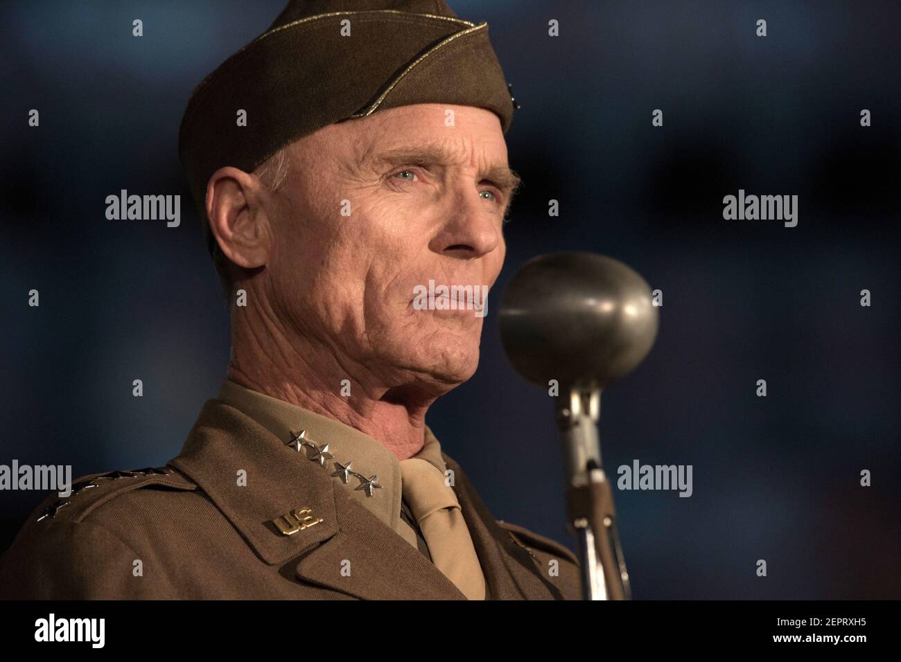 ED HARRIS in RESISTANCE (2020), directed by JONATHAN JAKUBOWICZ. Credit ...