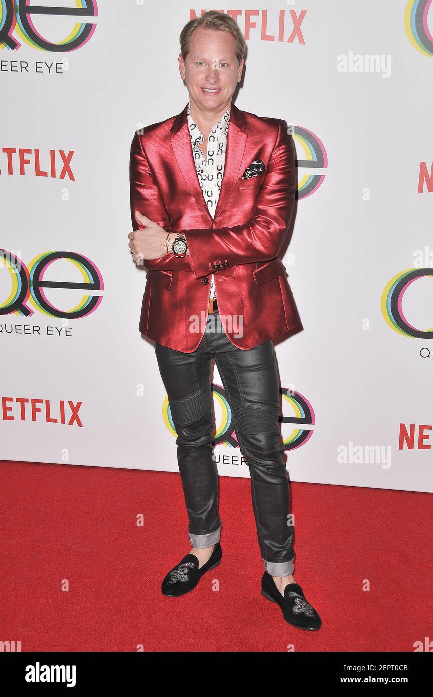 Carson Kressley arrives at Netflix's "Queer Eye" Season 1 Premiere held ...