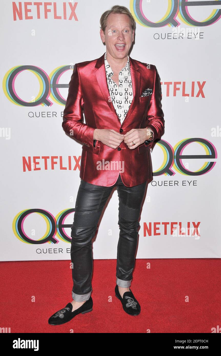 Carson Kressley arrives at Netflix's "Queer Eye" Season 1 Premiere held ...