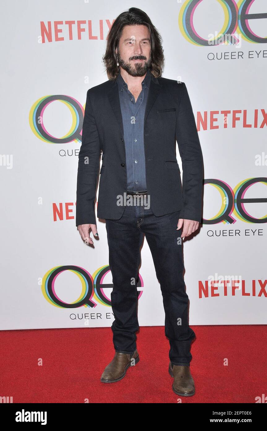 Kyan Douglas arrives at Netflix's "Queer Eye" Season 1 Premiere held at ...