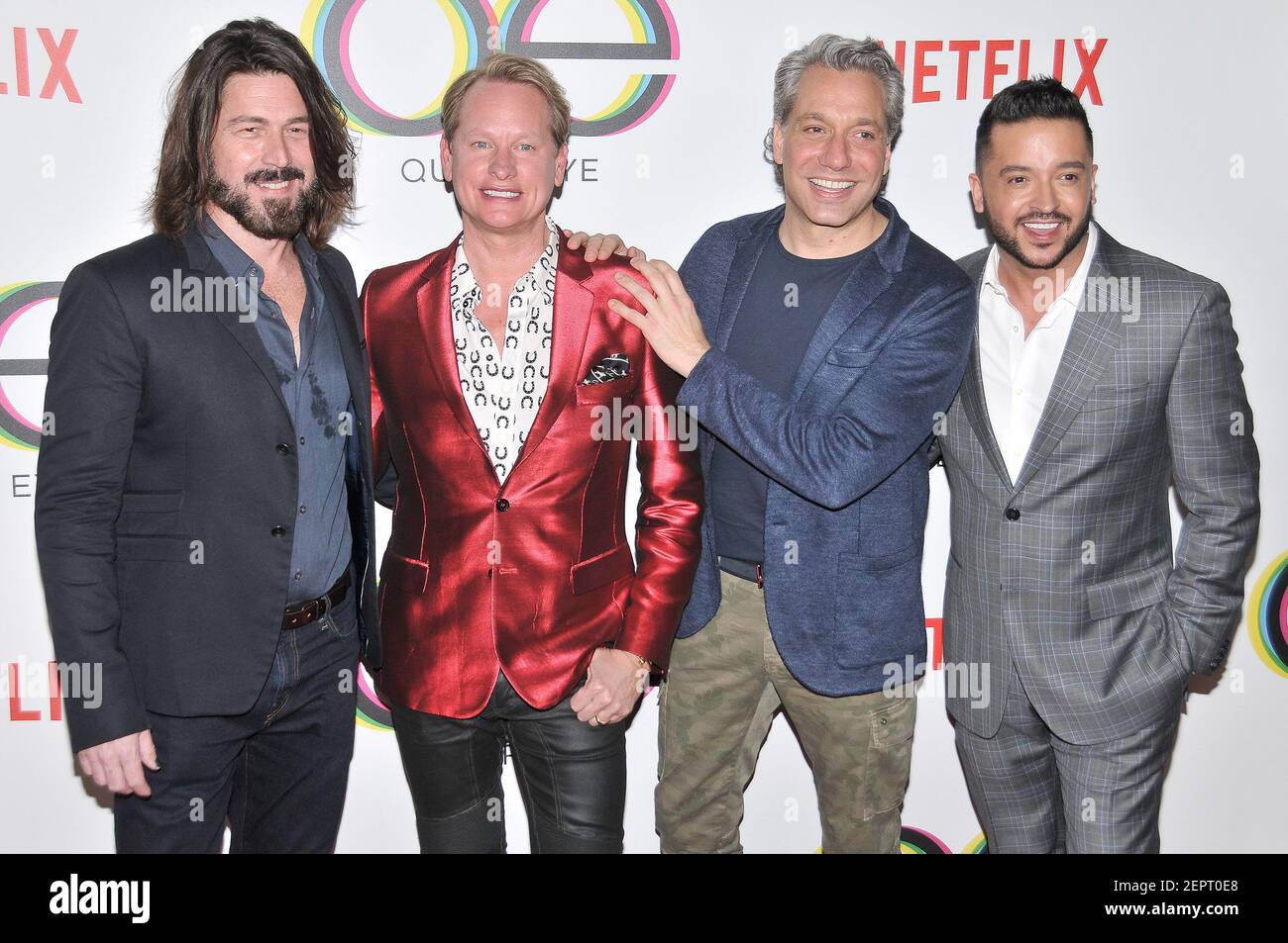 (L-R) Original "Queer Eye" Cast - Kyan Douglas, Carson Kressley, Thom ...