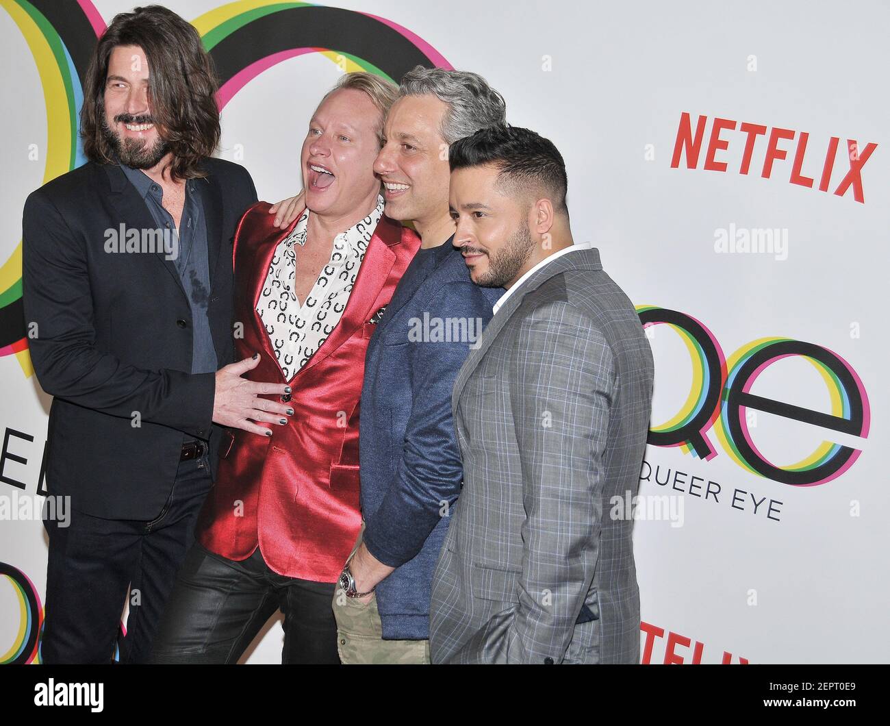 (L-R) Original "Queer Eye" Cast - Kyan Douglas, Carson Kressley, Thom ...