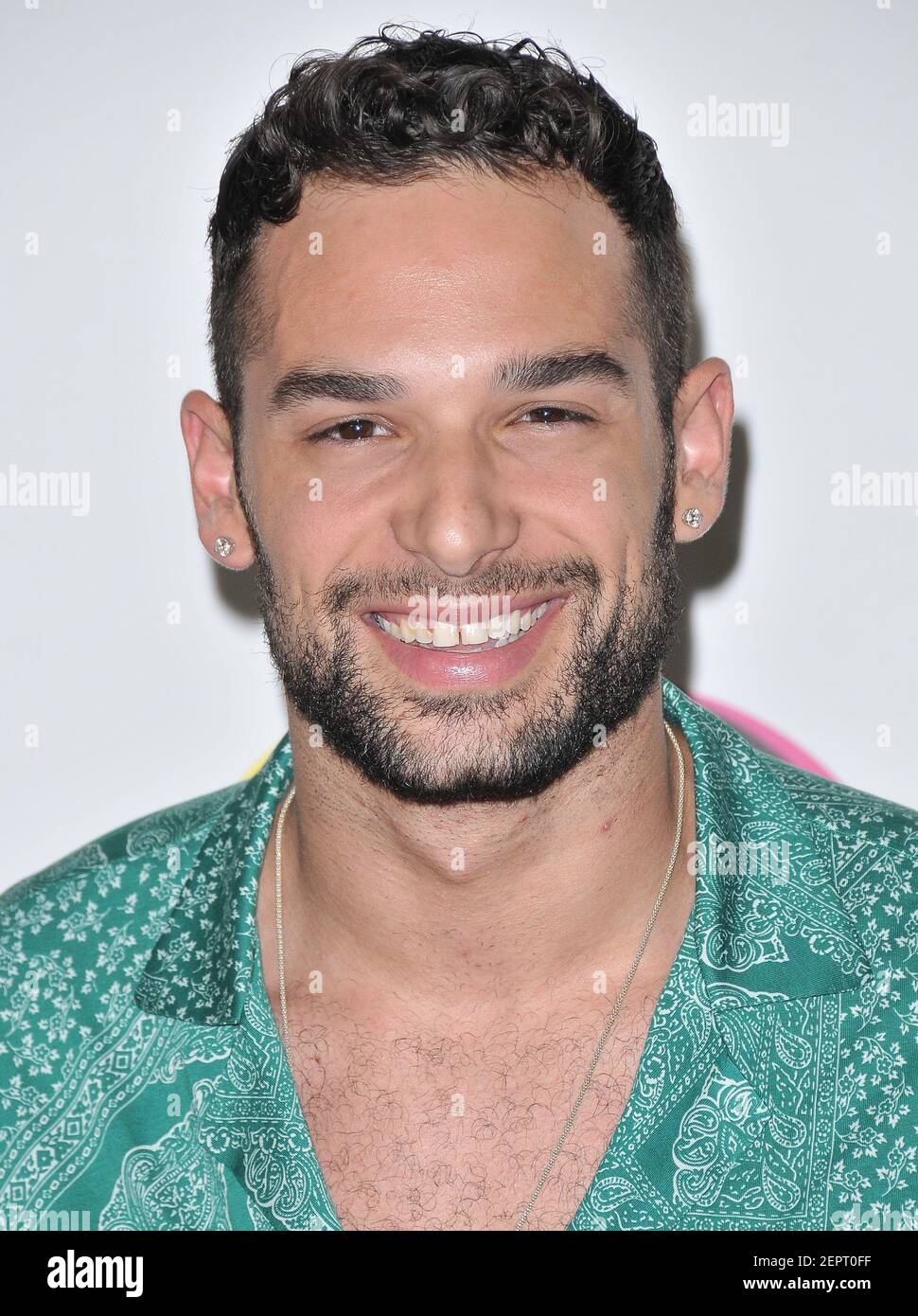 Johnny Sibilly arrives at Netflix's "Queer Eye" Season 1 Premiere held ...