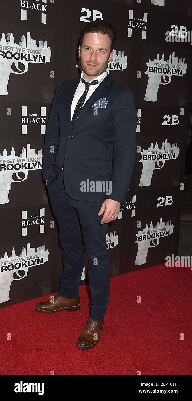 Co Writer Jon Carlo attends the New York Premiere of " First We Take ...