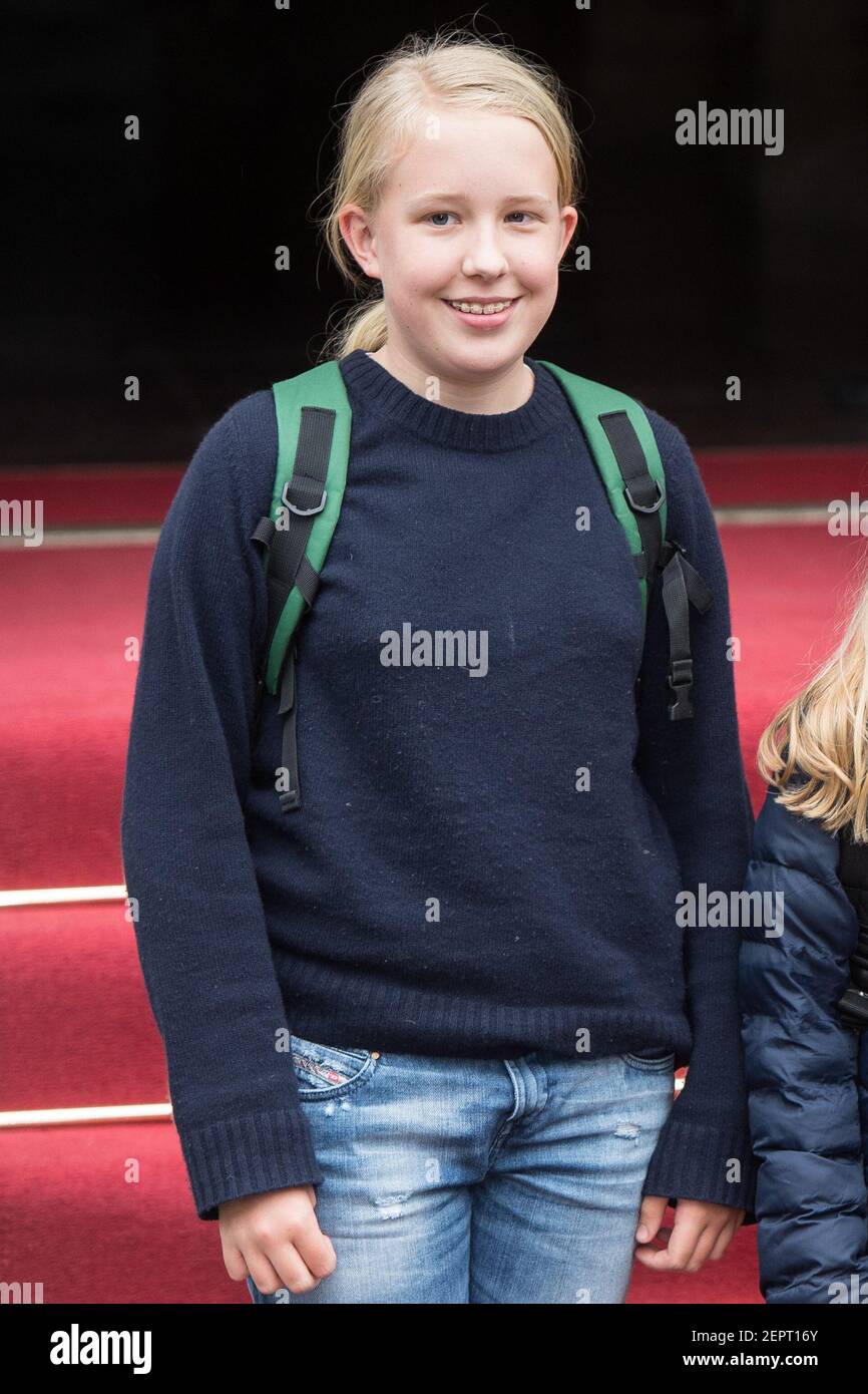 Countess Luana during the celebration of Princess Beatrix’ 80th ...