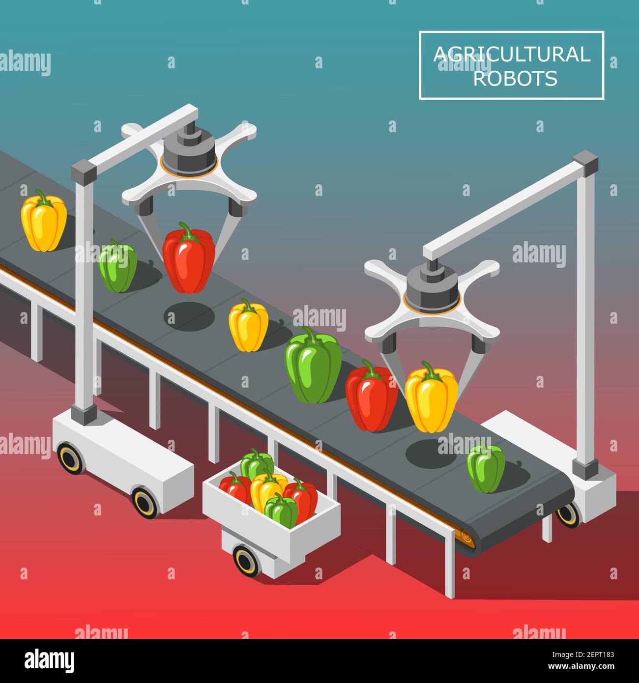 Grain sorting plant Stock Vector Images - Alamy