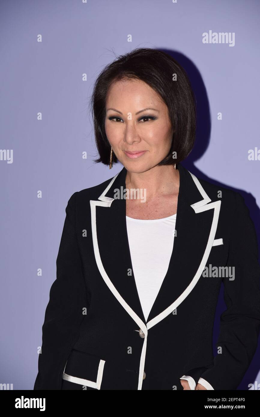 Alina Cho attends Tom Ford Womens - Runway Show FW18 on February 08, 2018 at Park Avenue Armory ...