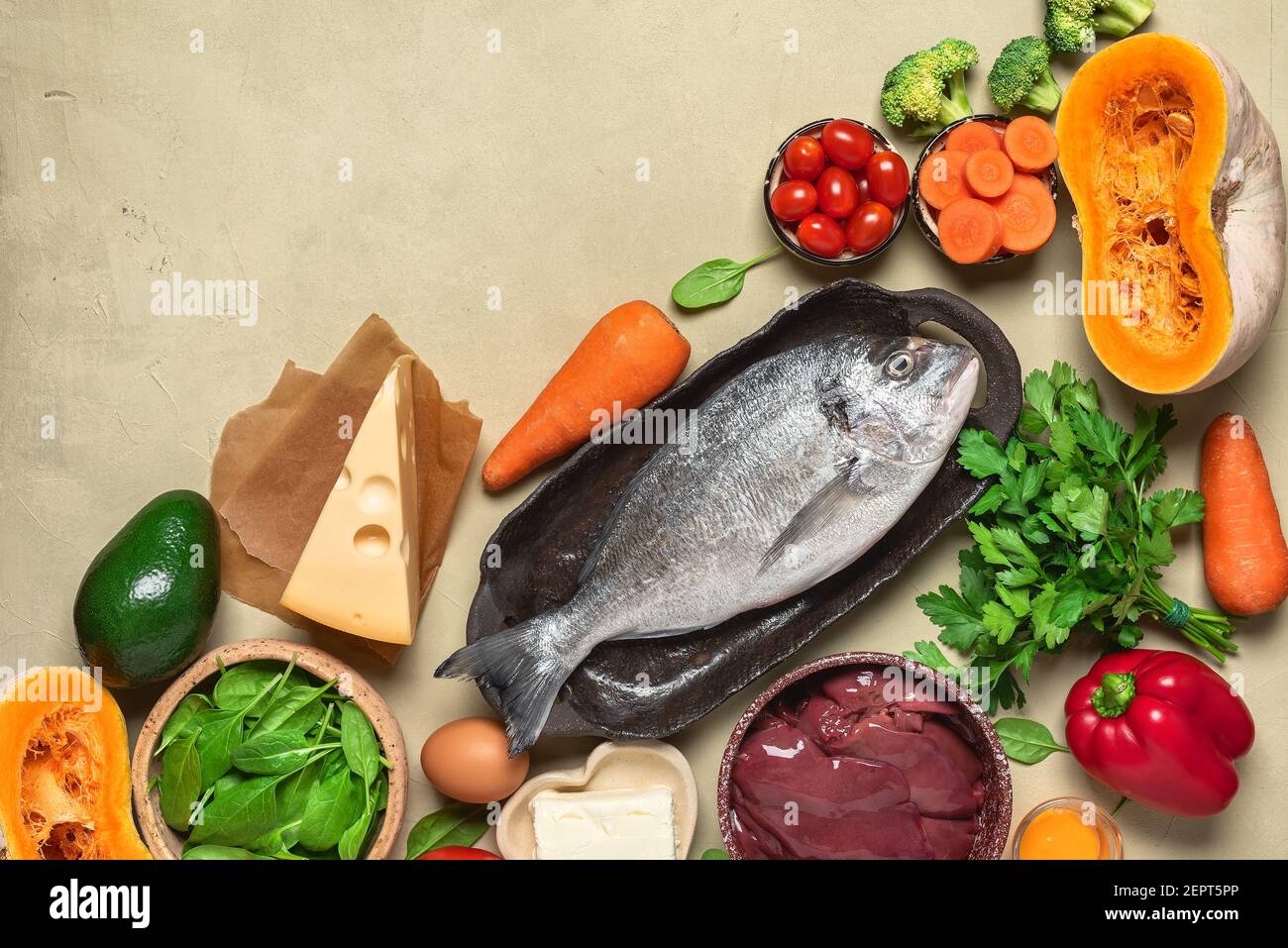 Vitamin rich foods hi-res stock photography and images - Alamy