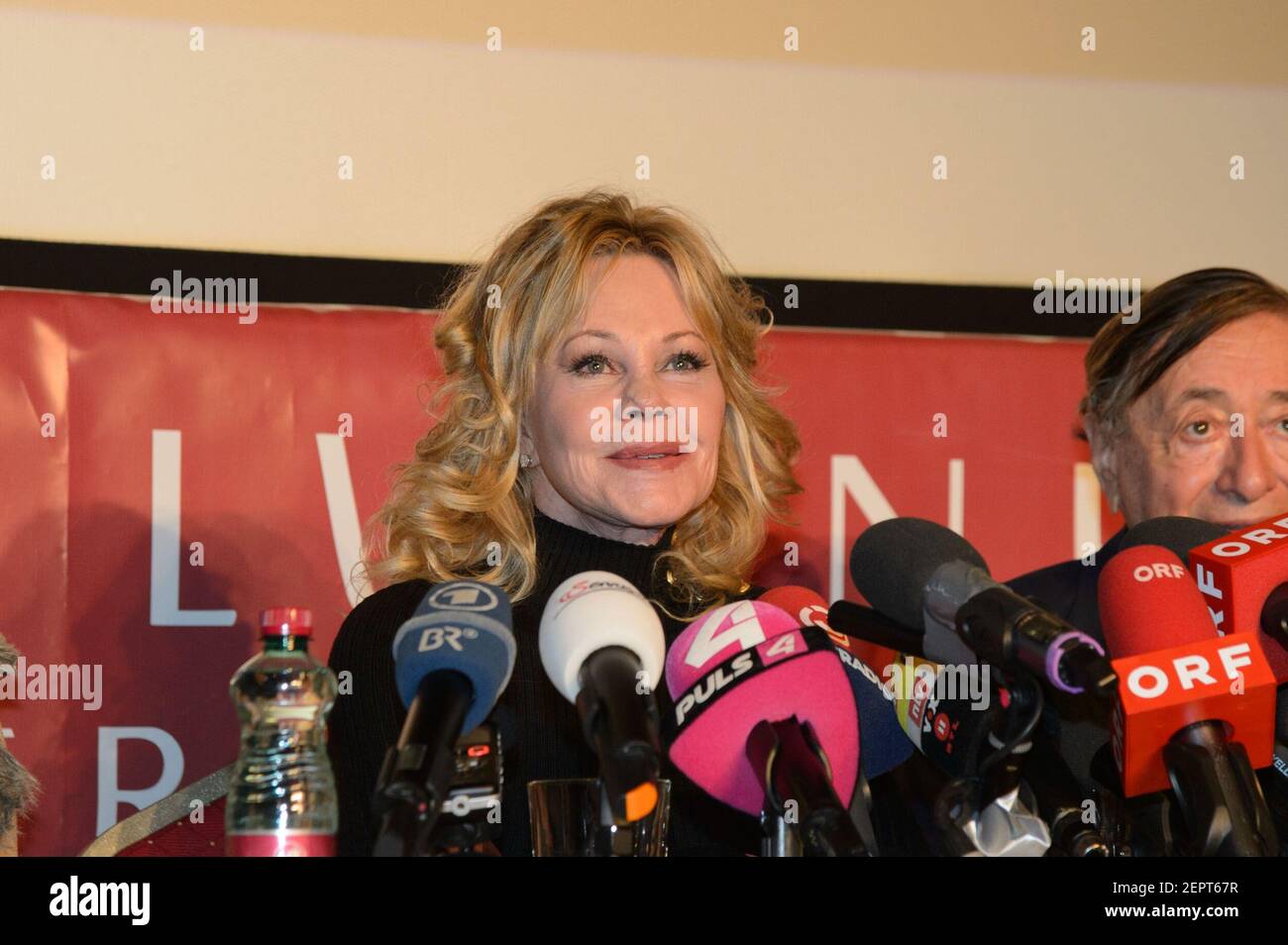 Richard Lugner and Melanie Griffith at Opernball 2018 at the Wiener Staatsoper, Wien, Austria on ...