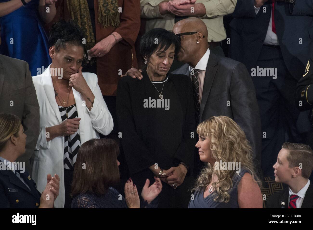 UNITED STATES - JANUARY 30: Freddy Cuevas, right, and Evelyn Rodriguez ...