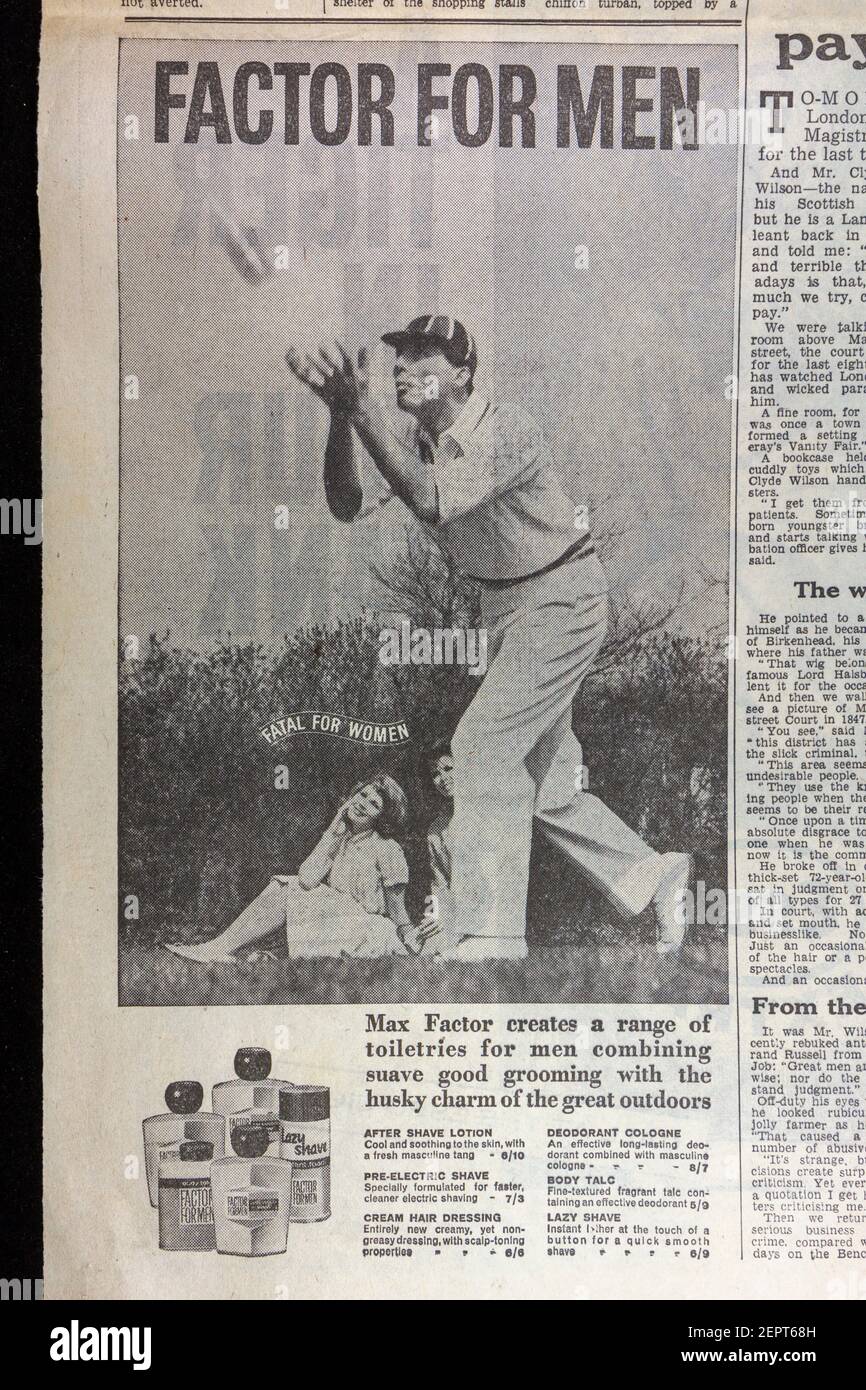 Max factor ad hi-res stock photography and images - Alamy