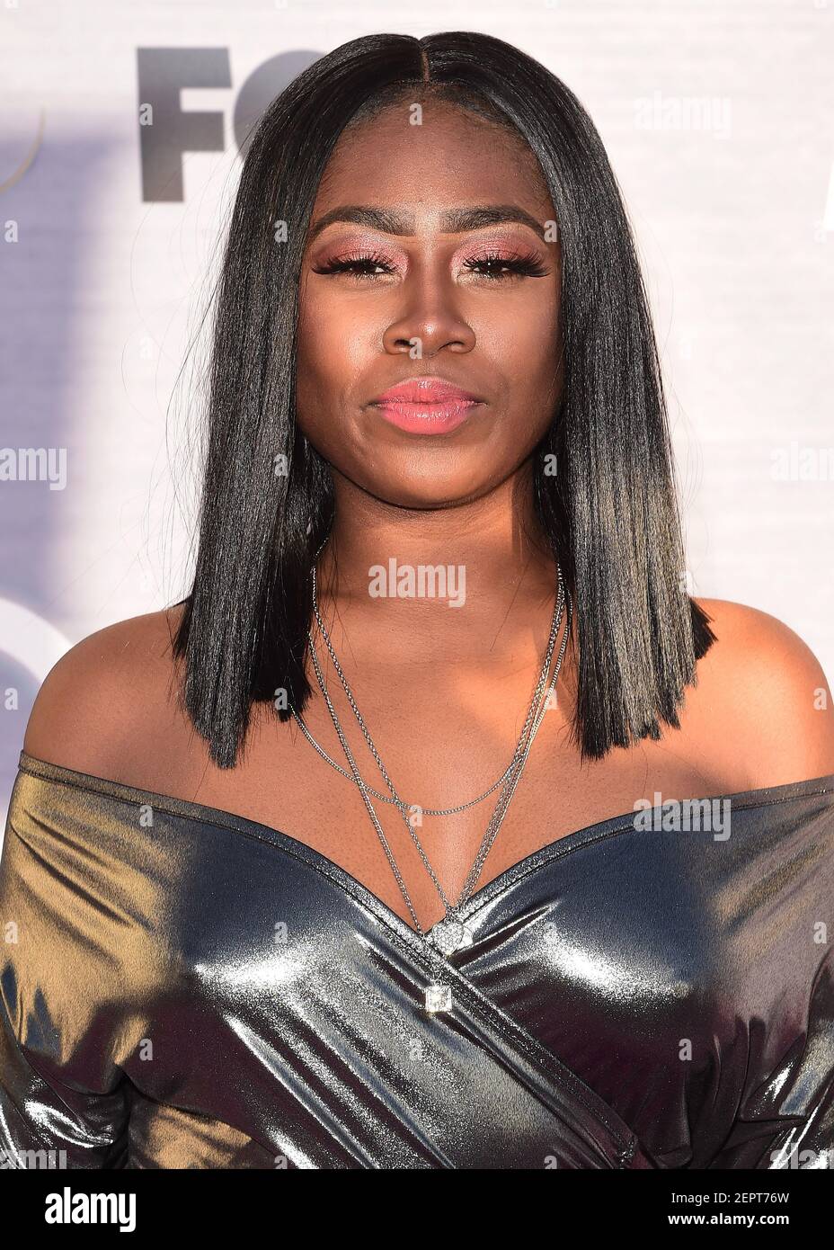 HOLLYWOOD, CA - FEBURARY 8: Candice Boyd at FOX's "The Four: Battle for ...