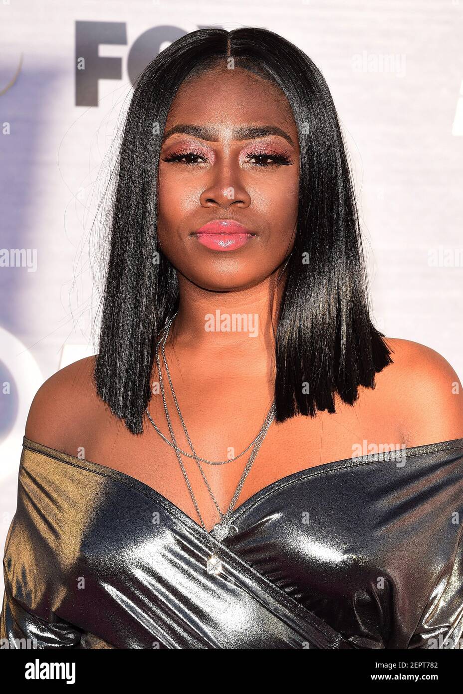 HOLLYWOOD, CA - FEBURARY 8: Candice Boyd at FOX's "The Four: Battle for ...