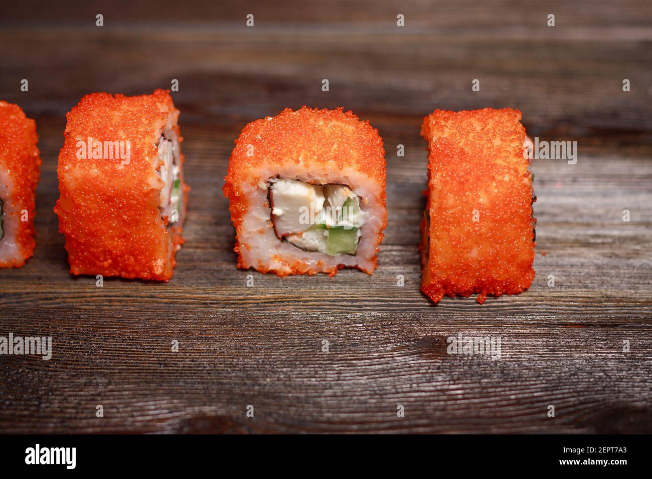 red sushi food diet food japanese cuisine delicacy Stock Photo - Alamy
