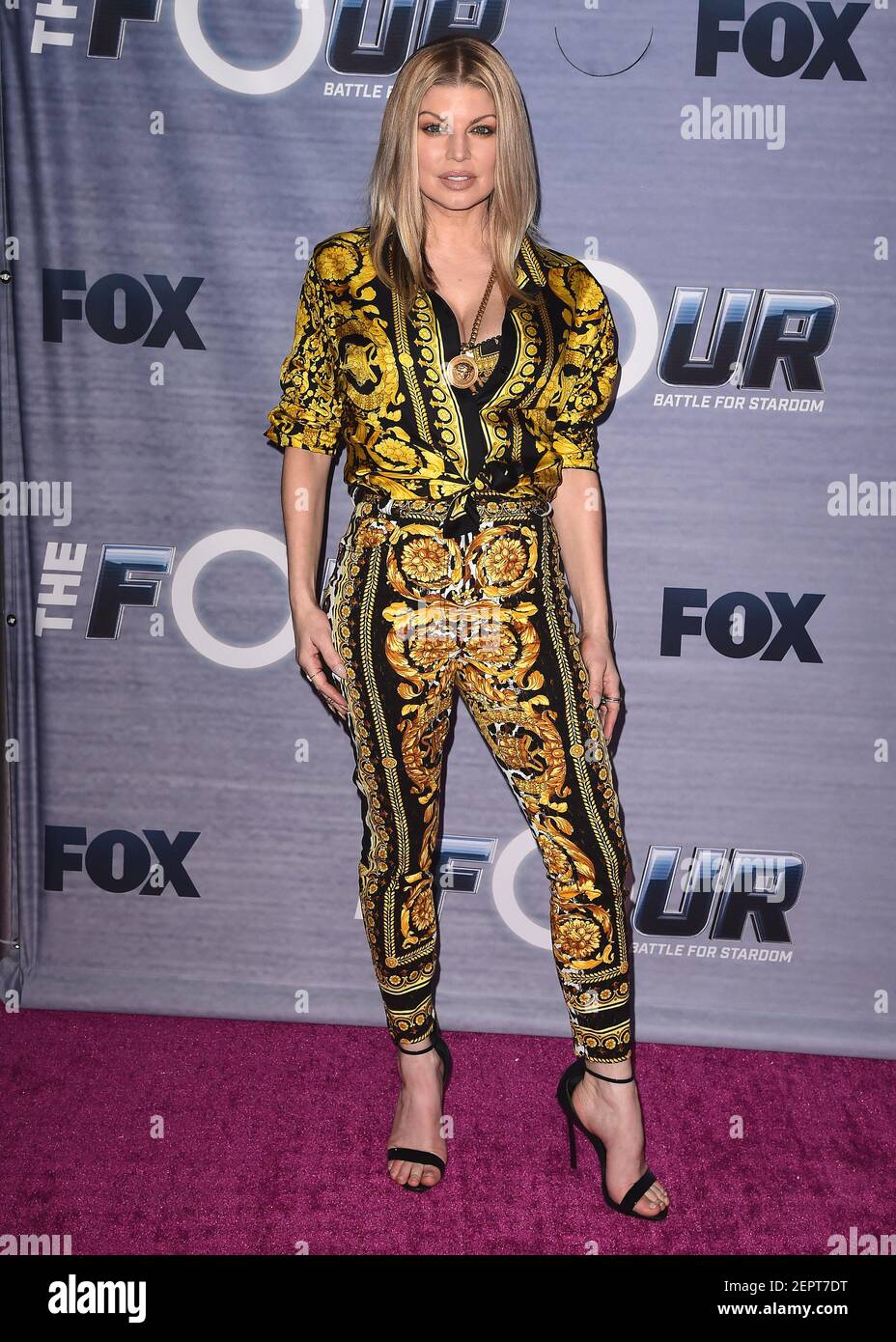 HOLLYWOOD, CA - FEBURARY 8: Fergie at FOX's "The Four: Battle for ...