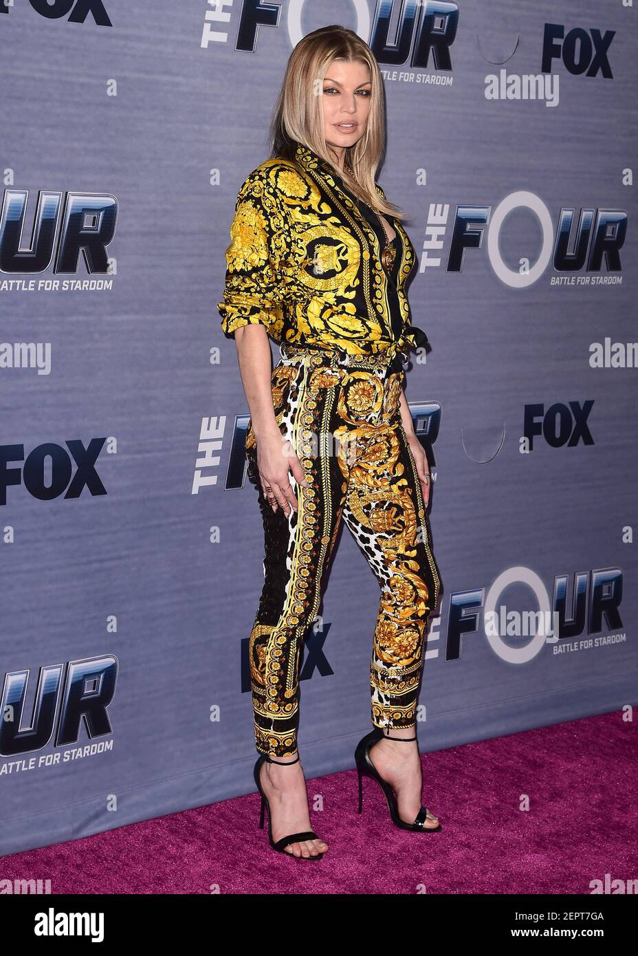 HOLLYWOOD, CA - FEBURARY 8: Fergie at FOX's "The Four: Battle for ...