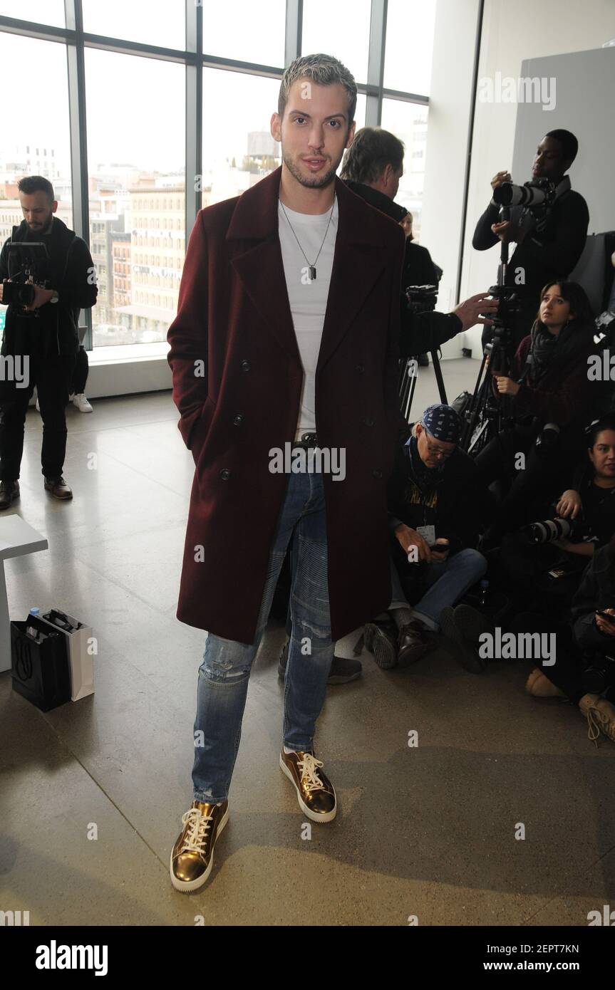 Timothy MacKay attends Bibhu Mohapatra Runway Show on February 09, 2018 ...