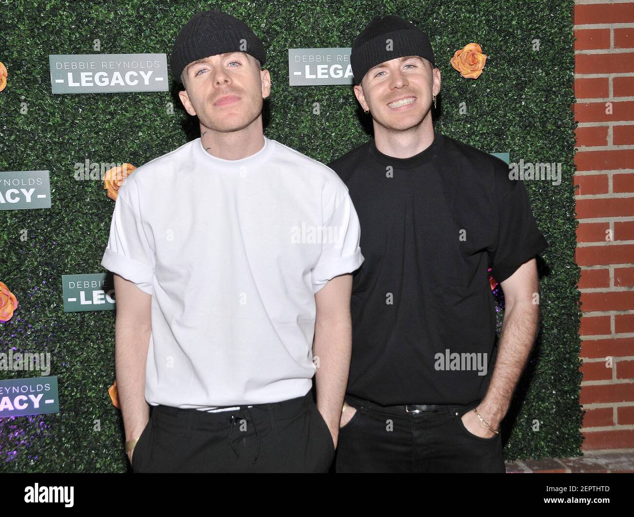 (L-R) Brian Nicholson and Scott Nicholson at the Debbie Reynolds Legacy ...