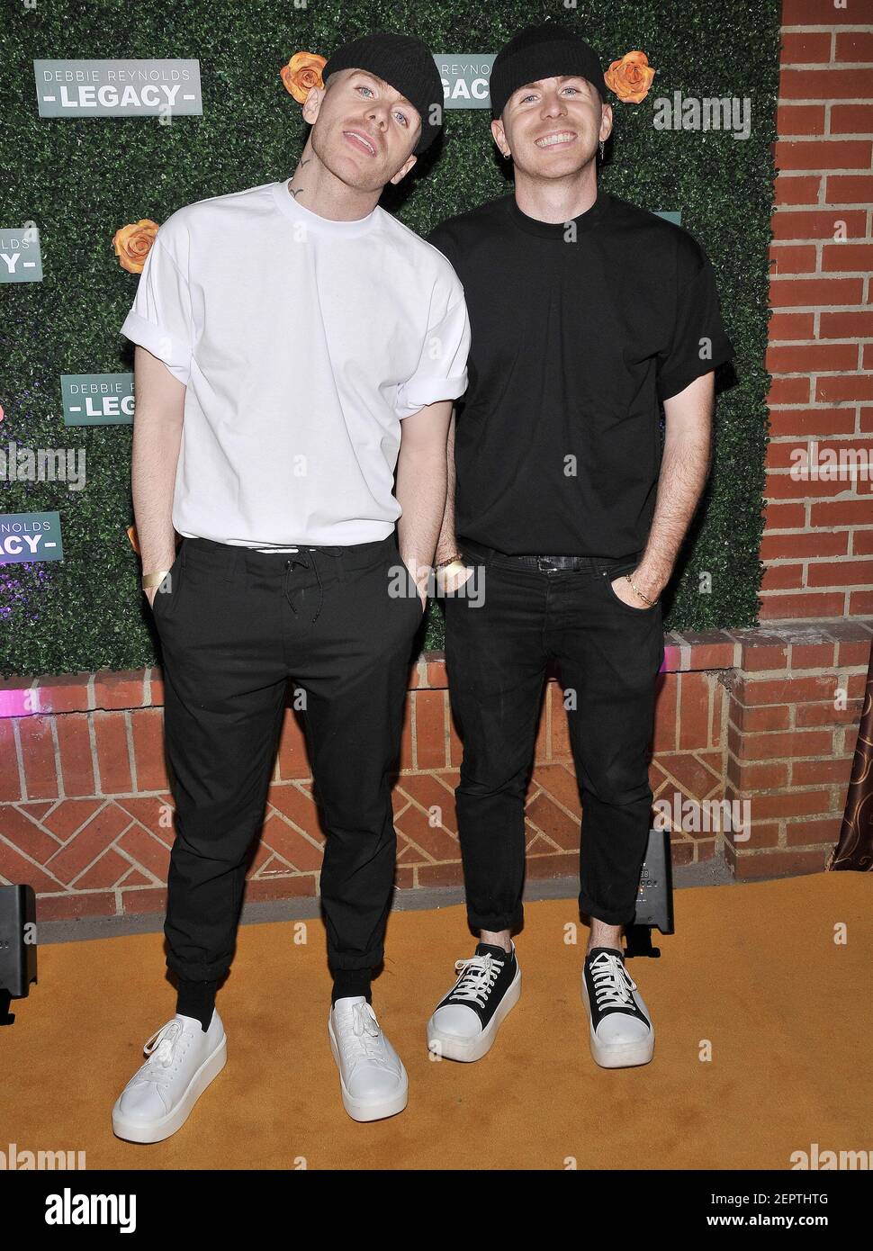 (L-R) Brian Nicholson and Scott Nicholson at the Debbie Reynolds Legacy ...