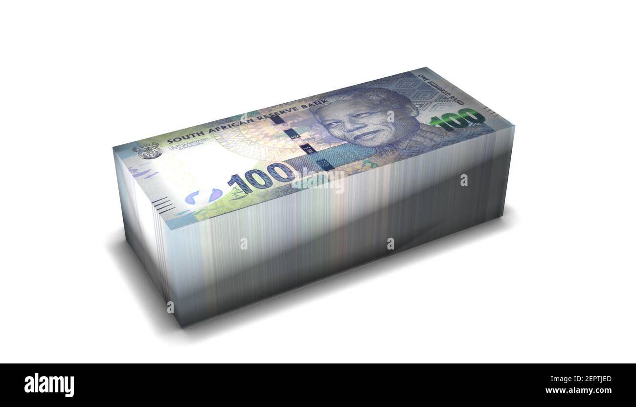 100 rand note hi-res stock photography and images - Alamy