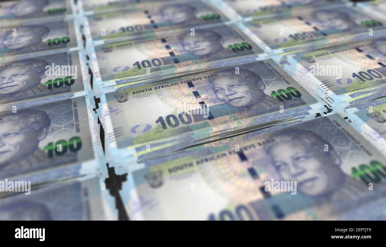 100 rand note hi-res stock photography and images - Alamy