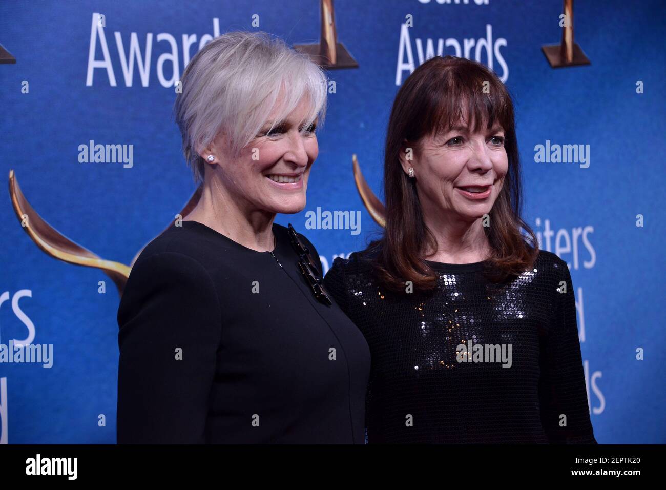 Glenn Close and Alison Cross arrives the 2018 Writers Guild Awards L.A ...