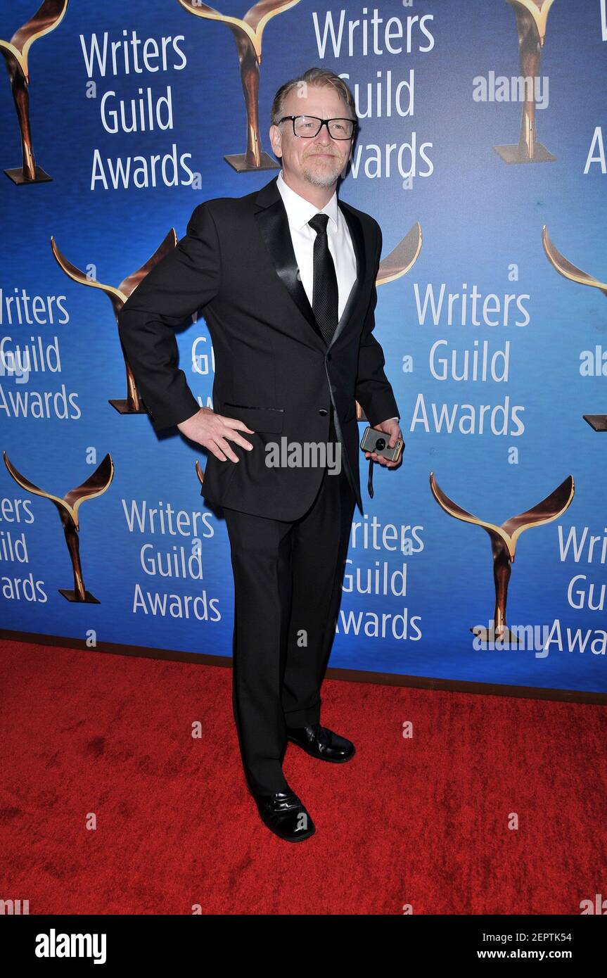 Tony Barbieri arrives the 2018 Writers Guild Awards L.A. Ceremony at ...