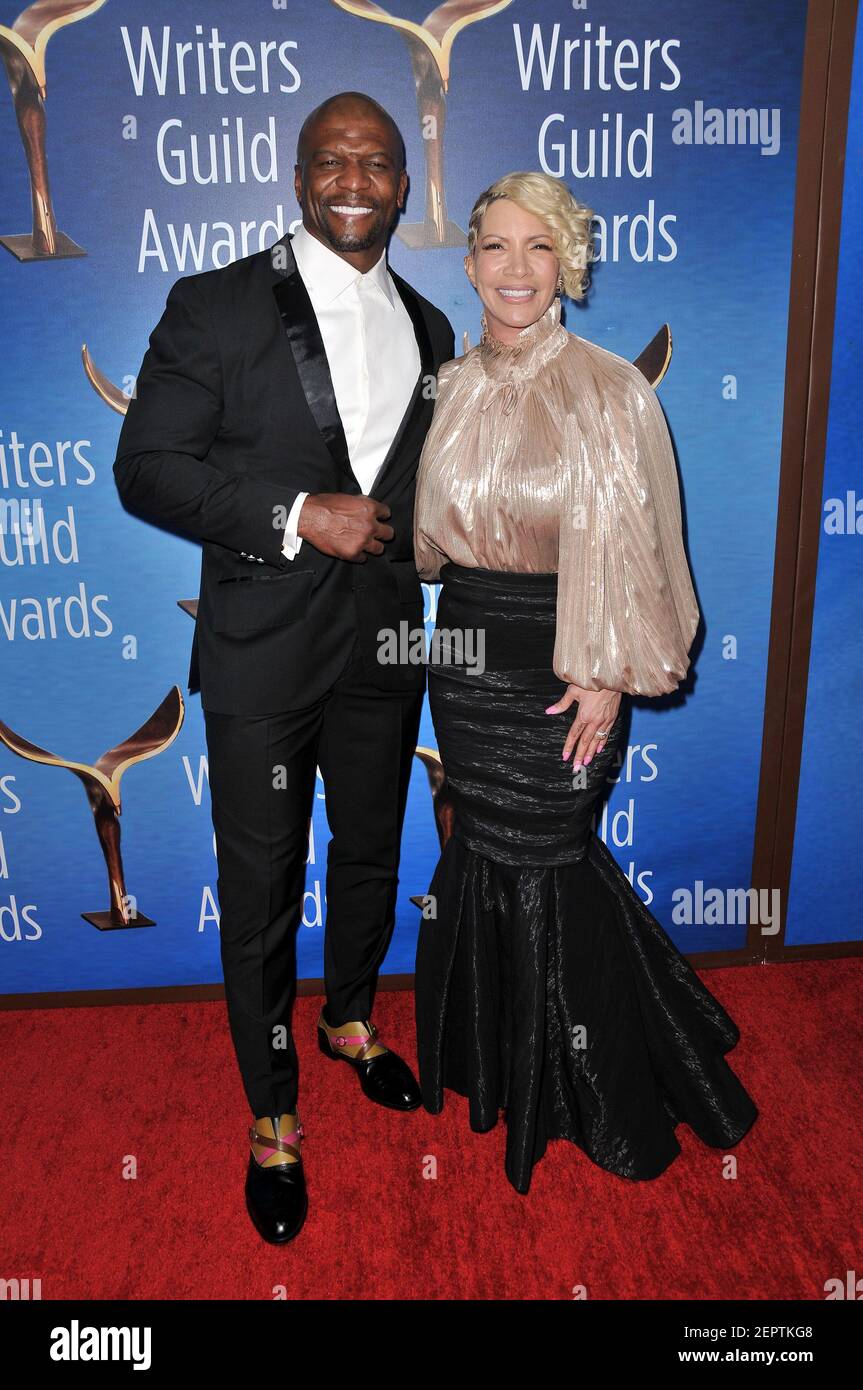 Terry Crews and Rebecca King-Crews arrives the 2018 Writers Guild ...