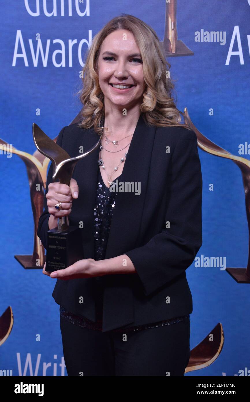 Barbara Stepansky arrives the 2018 Writers Guild Awards L.A. Ceremony ...