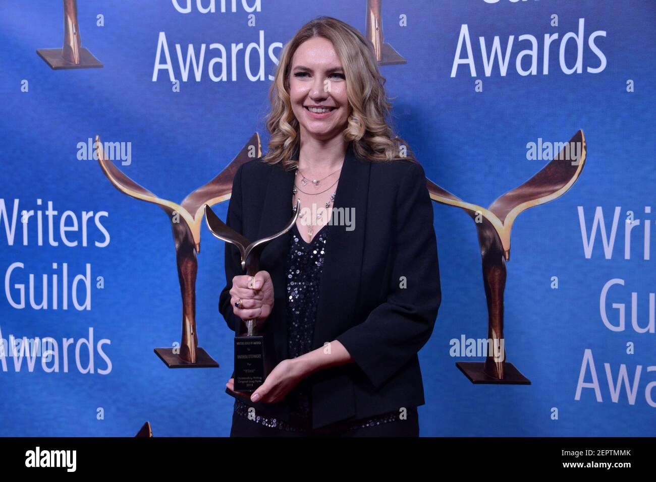 Barbara Stepansky arrives the 2018 Writers Guild Awards L.A. Ceremony ...