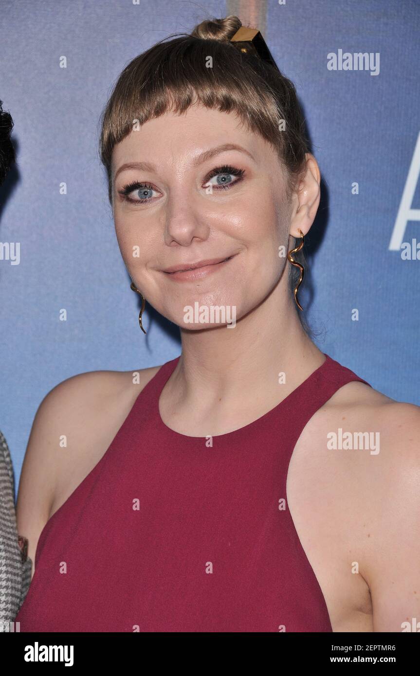 Emily V. Gordon arrives the 2018 Writers Guild Awards L.A. Ceremony at ...