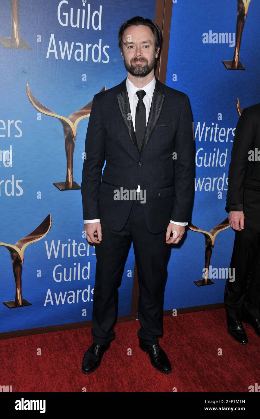 Nick Jones arrives the 2018 Writers Guild Awards L.A. Ceremony at the ...