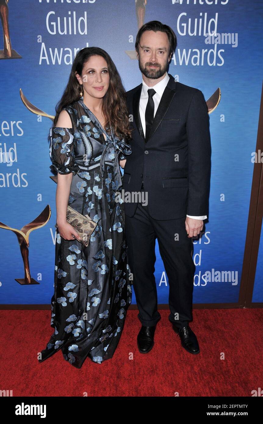 Rachel Shukert and Nick Jones arrives the 2018 Writers Guild Awards L.A ...