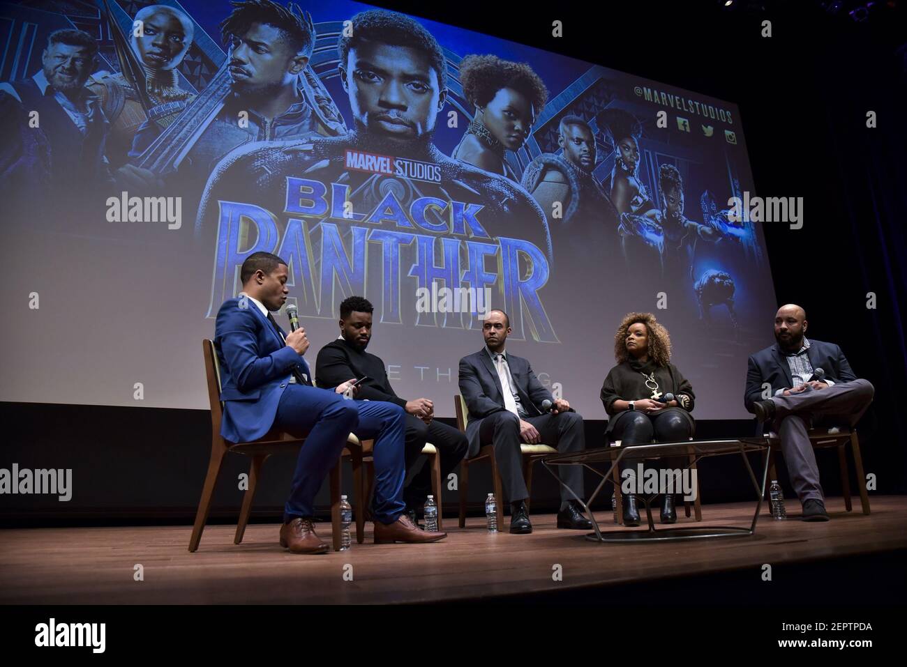 Moderator David Betancourt speaks with Director Ryan Coogler, Costume ...