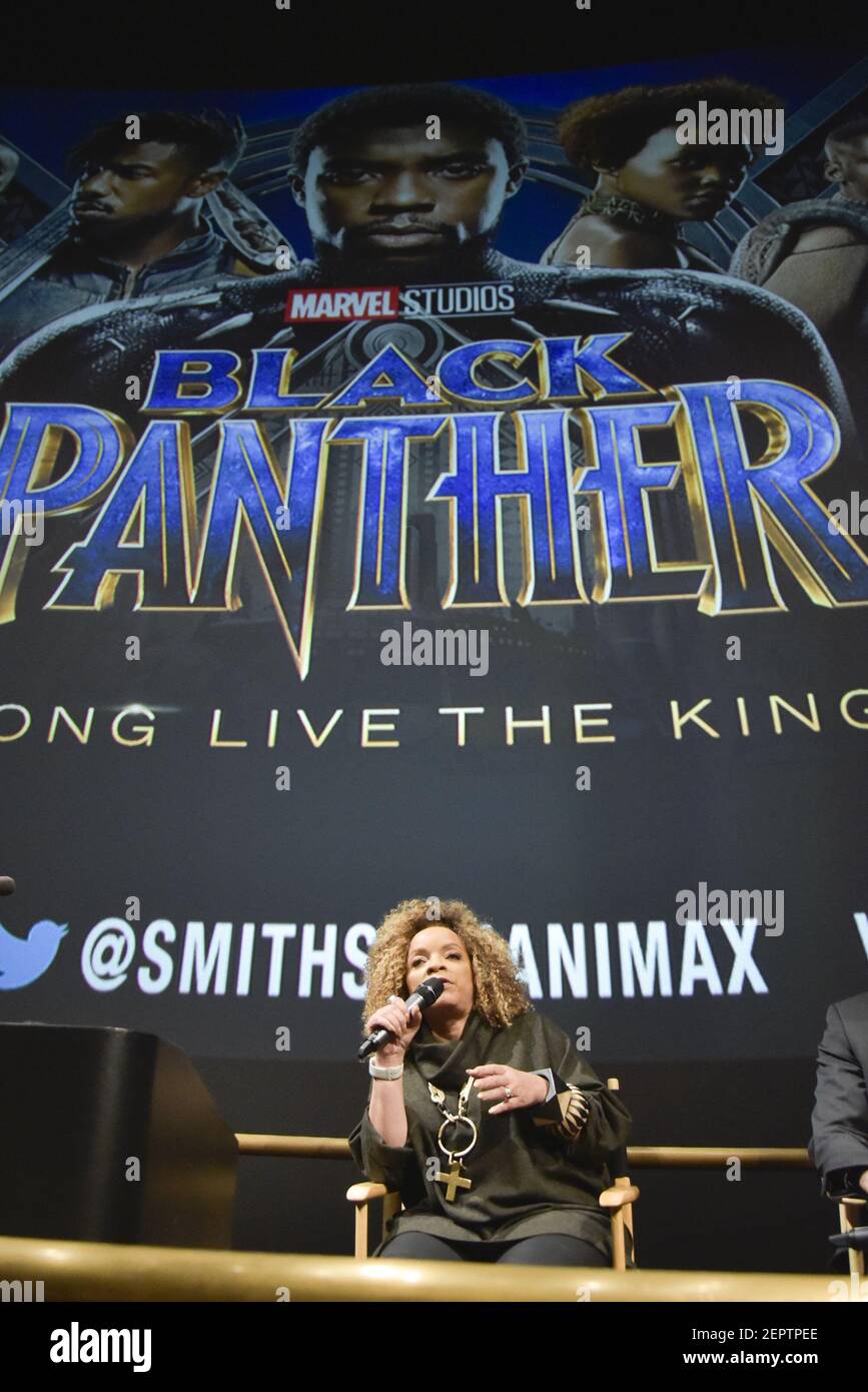 Costume Designer Ruth E. Carter speaks during a Q&A after a screening ...