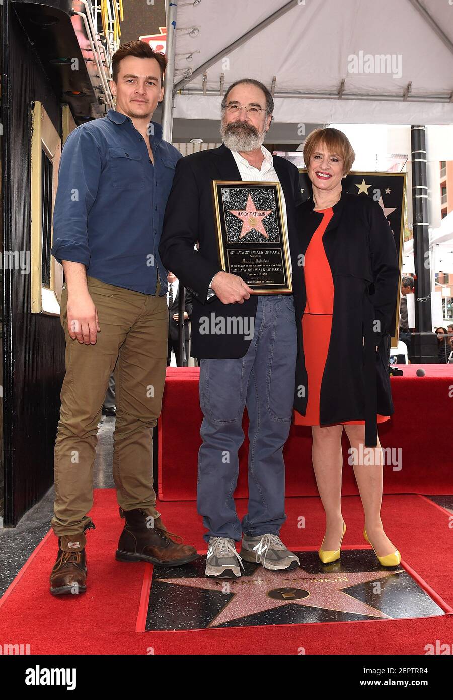 HOLLYWOOD - FEBRUARY 12: Rupert Friend, Mandy Patinkin, and Patti ...