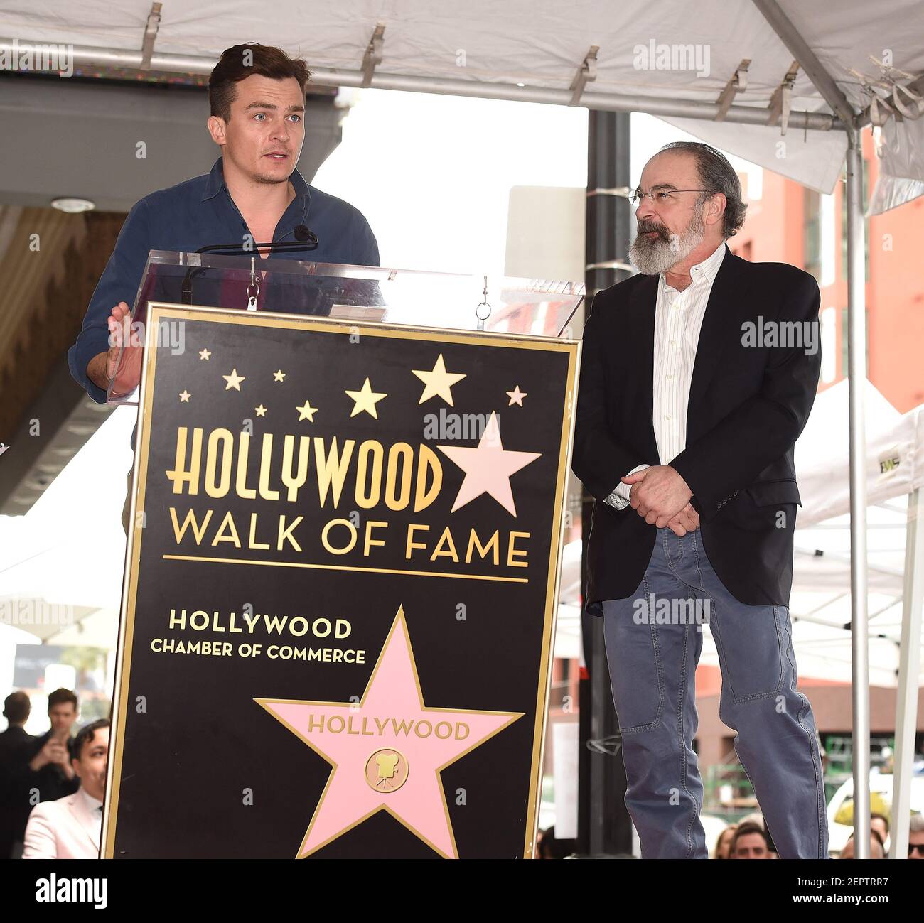 HOLLYWOOD - FEBRUARY 12: Rupert Friend and Mandy Patinkin as Mandy ...