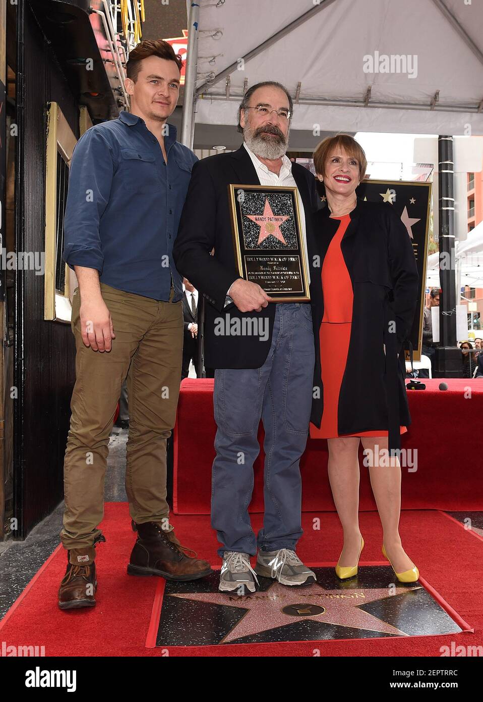 HOLLYWOOD - FEBRUARY 12: Rupert Friend, Mandy Patinkin, and Patti ...