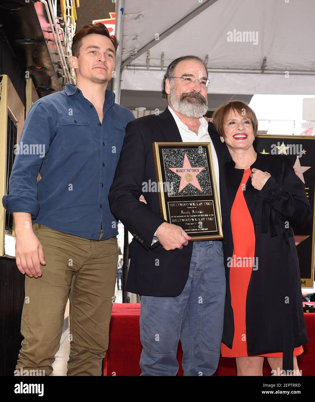 HOLLYWOOD - FEBRUARY 12: Rupert Friend, Mandy Patinkin, and Patti ...