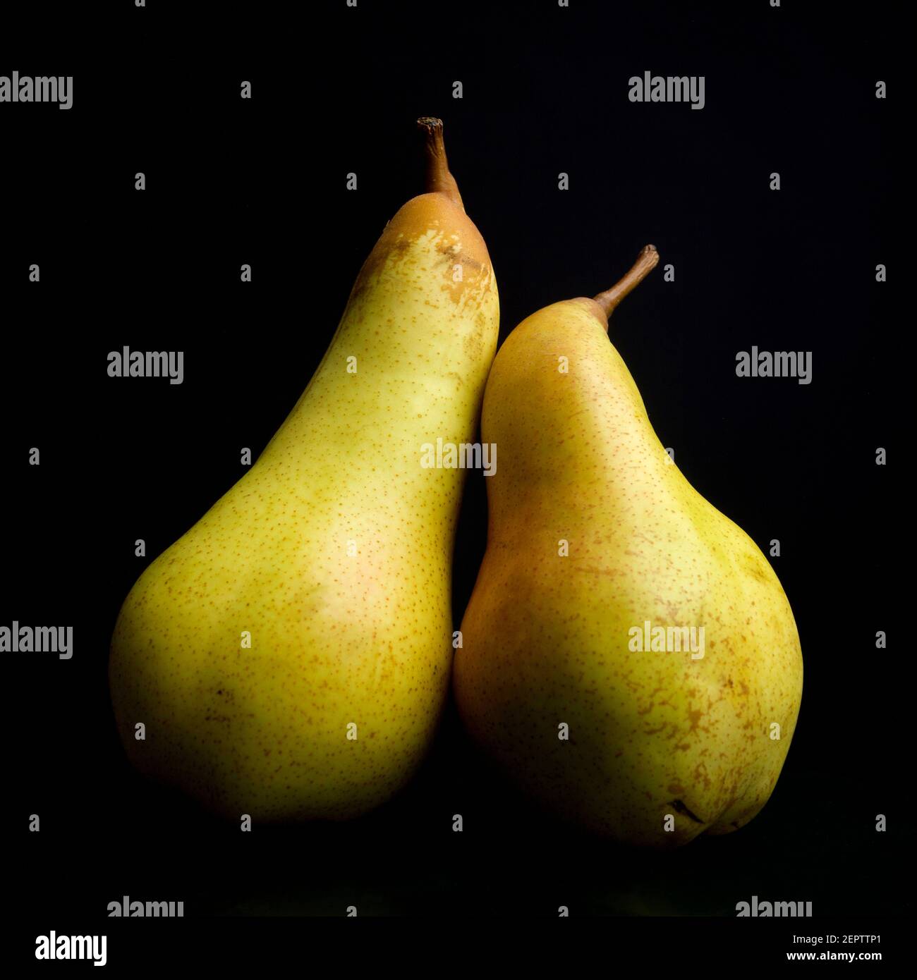 Two yellow pears hi-res stock photography and images - Alamy