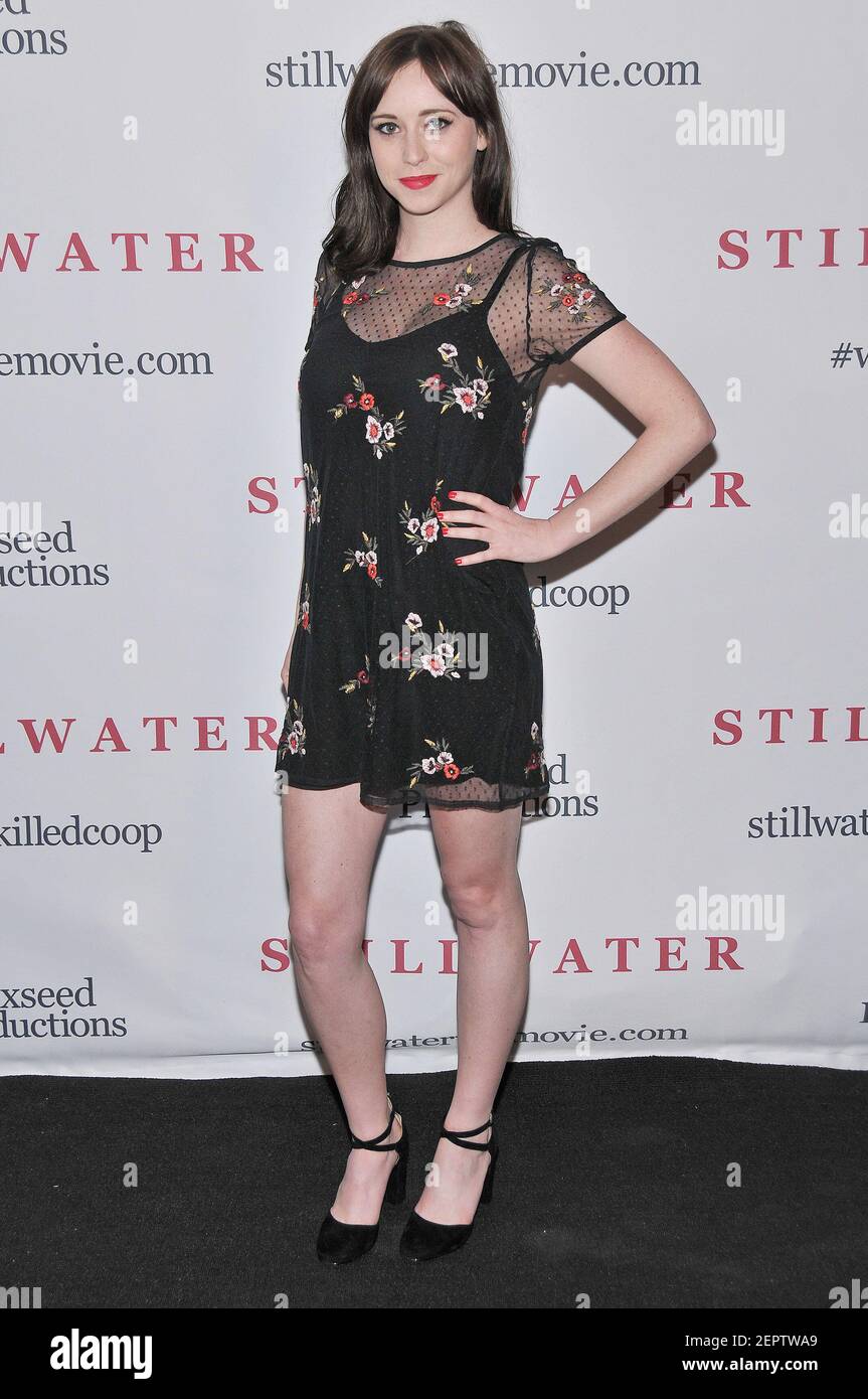 Actress Georgie Guinane arrives at the "Stillwater" World Premiere held ...