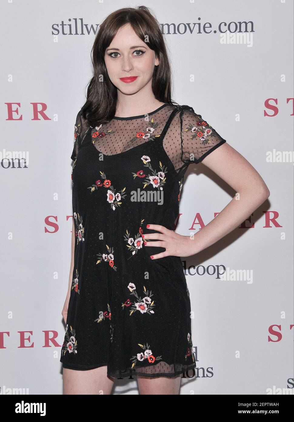 Actress Georgie Guinane arrives at the "Stillwater" World Premiere held ...