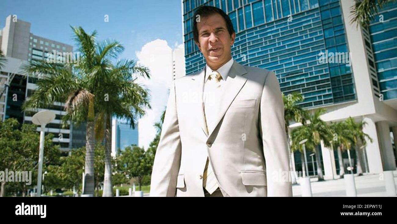 Defense attorney Joaquin Perez is pictured standing in front of the federal courthouse in Miami ...