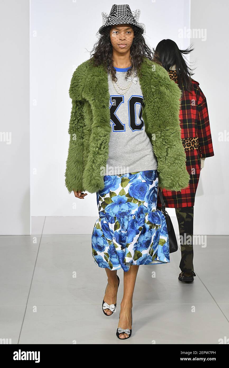 Alyssa Traore walks on the runway during the Michael Kors Fashion Show ...