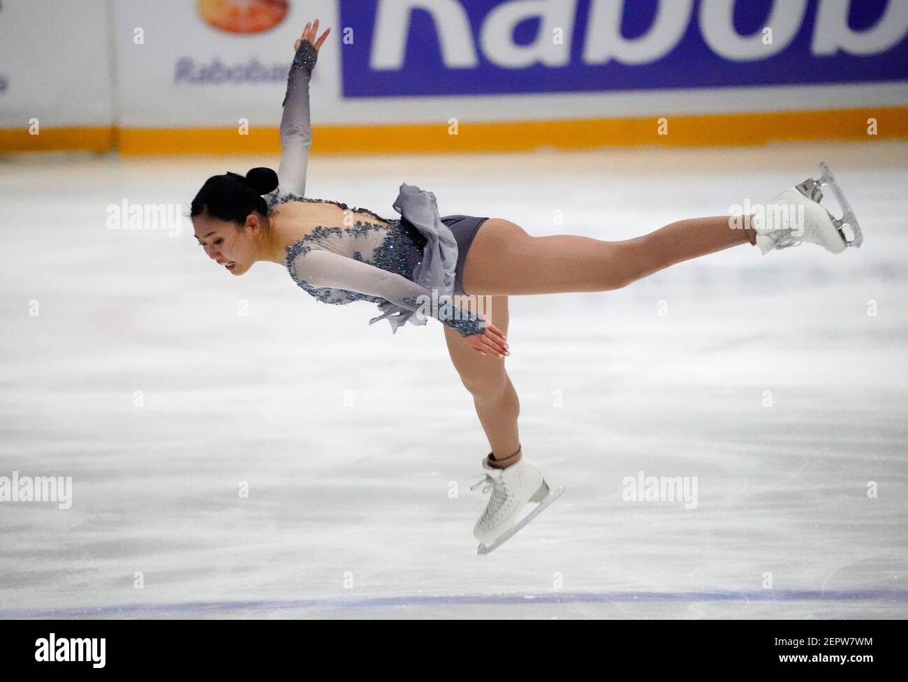 Emmy Ma (TPE) during Challenge Cup Figure Skating on February 26, 2021 ...