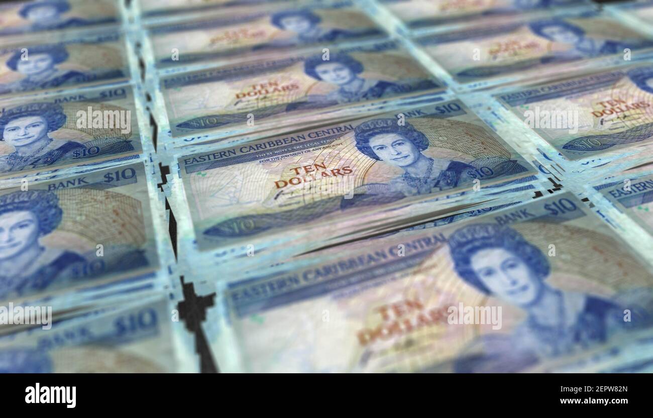 10 dollar bill stack hi-res stock photography and images - Alamy
