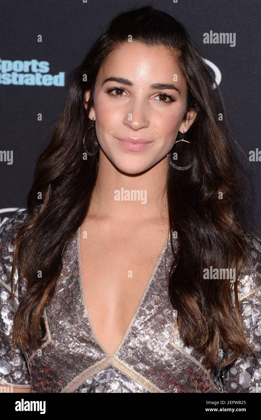 US Olympic gymnast Aly Raisman attends the Sports Illustrated Swimsuit ...