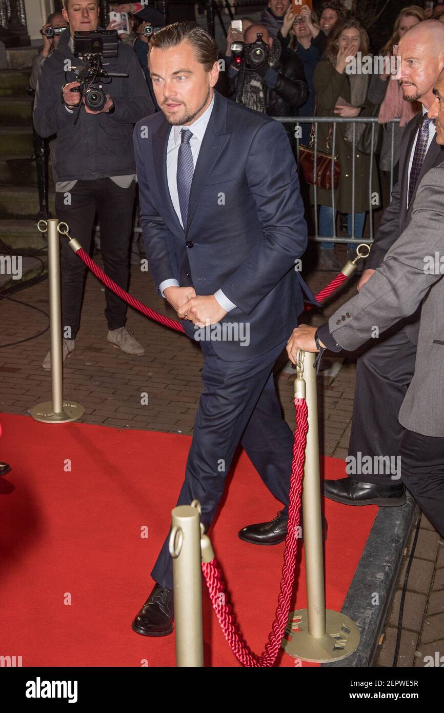 Leonardo DiCaprio at the Good Money Gala of the Postcode Lottery at ...