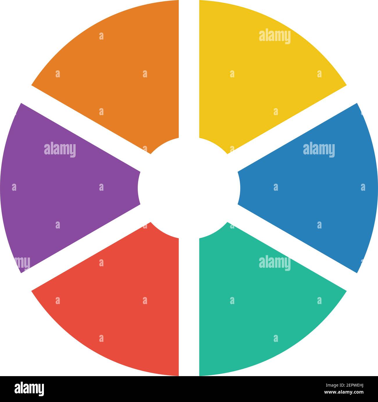 Pie chart icon vector graph diagram symbol for big data analytics ...