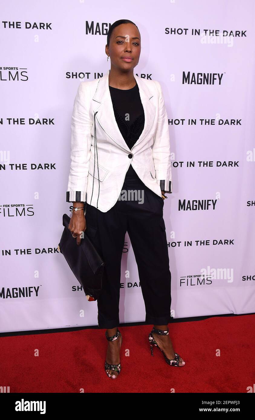 WEST HOLLYWOOD - FEBRUARY 15: Aisha Tyler arrives for the LA screening ...